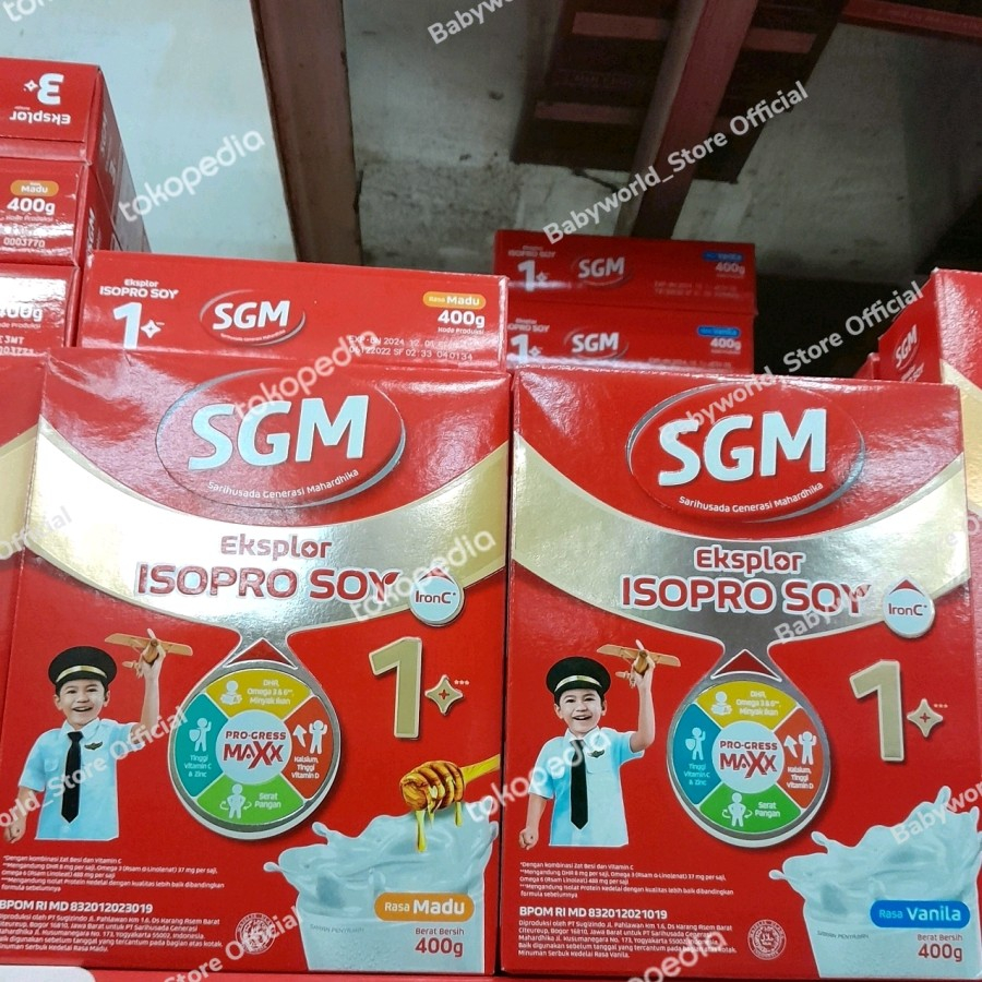 Jual Sgm Soya 1+ Eksplor Pro-Gressmaxx Formula Pertumbuhan 400G ...