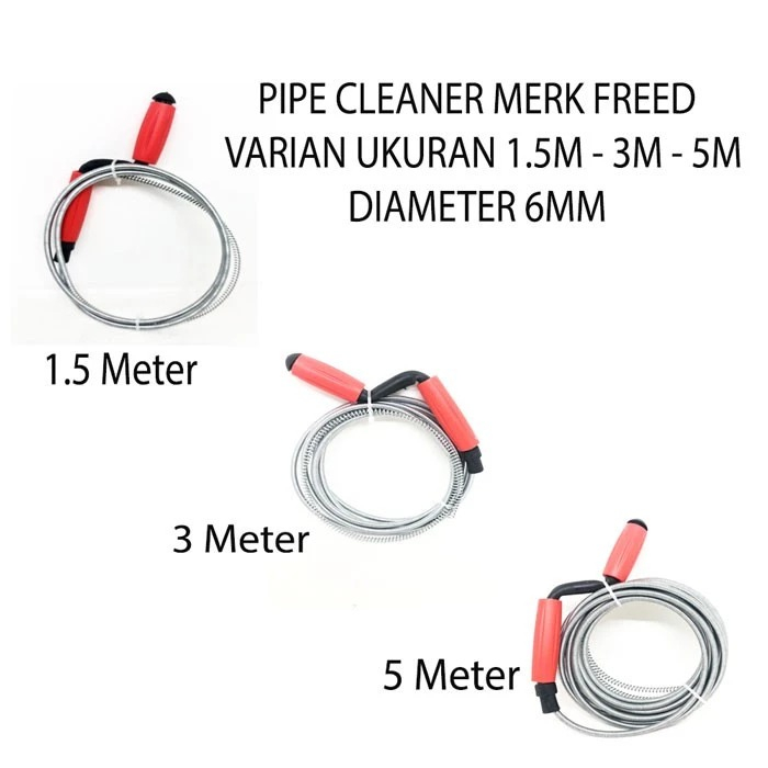 Jual PIPE CLEANER 1,5M 3M 5M 10 METR TROODON / PEMBERSIH PIPA 10 METER ...