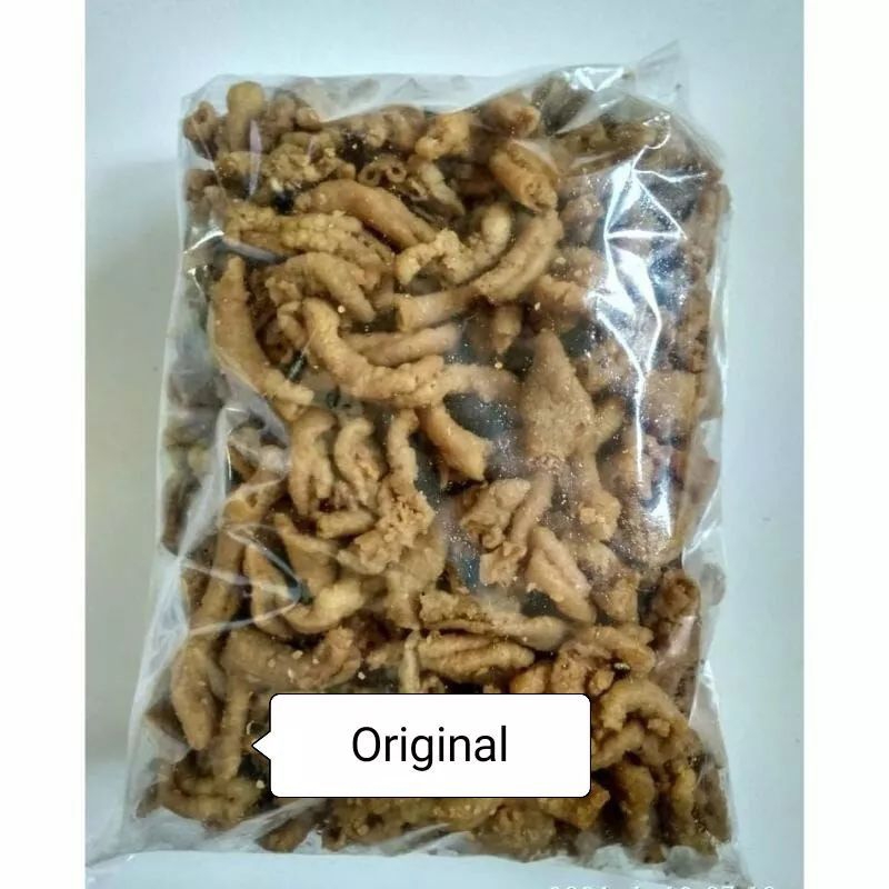 Jual Usus crispy / kripik usus kemasan ekonomis 100 gram | Shopee Indonesia