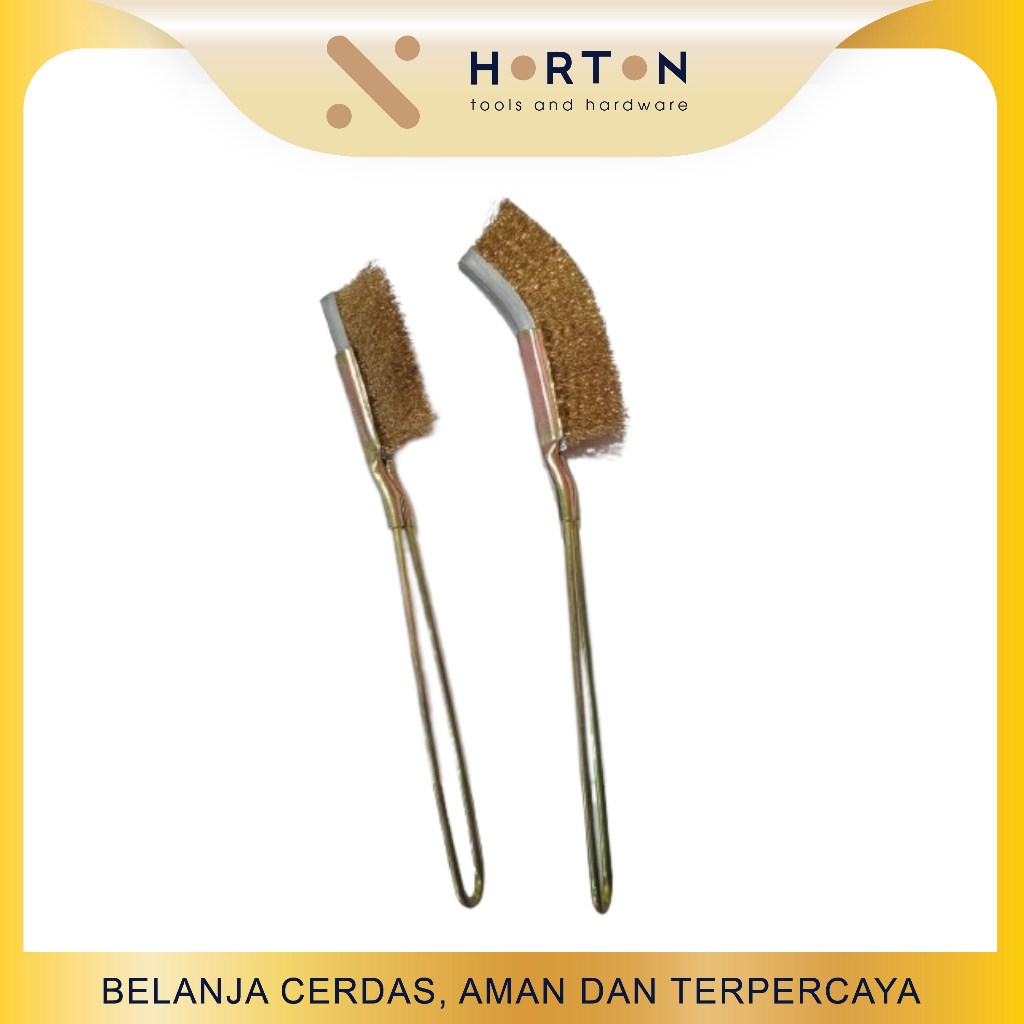 Jual Sikat Kawat Gagang Besi / Sikat Baja Bengkok | Shopee Indonesia