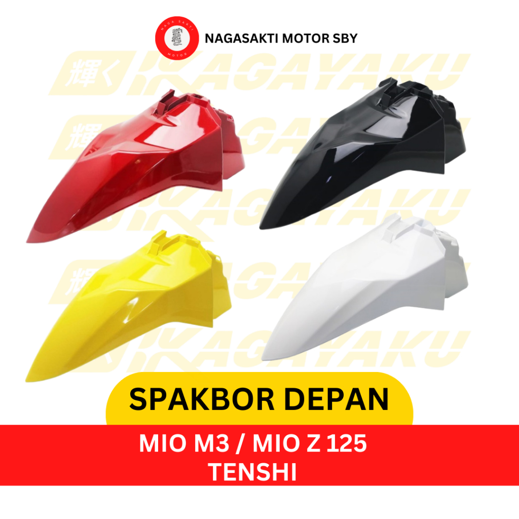 Jual SPAKBOR / SLEBOR DEPAN / FRONT FENDER MIO M3 / MIO Z 125 TENSHI ...