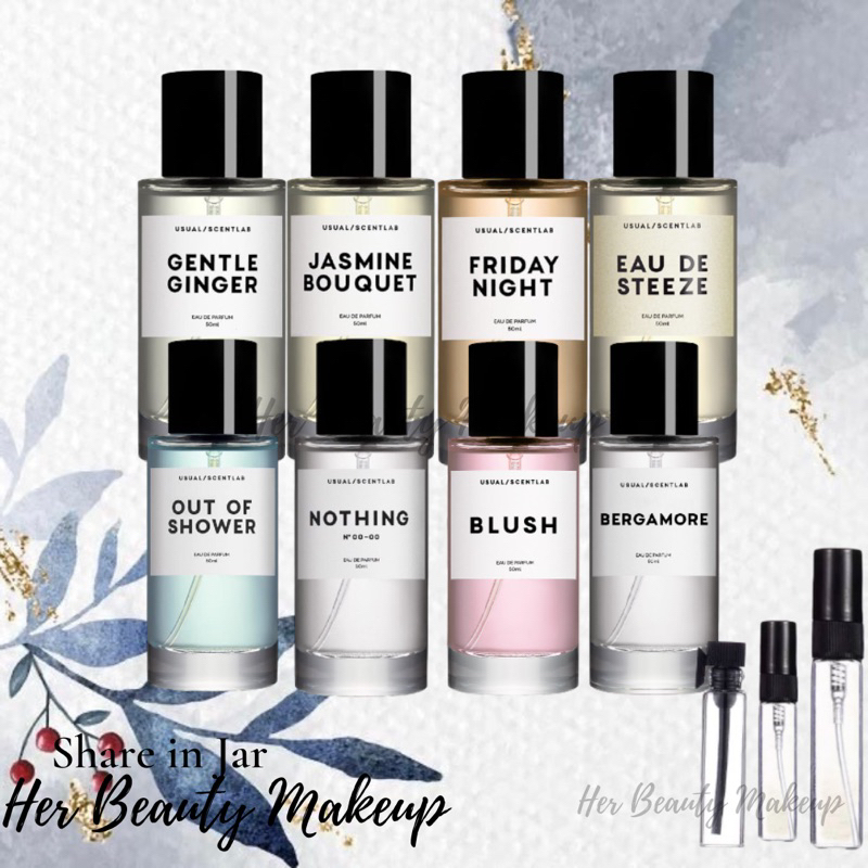 Jual Share in Jar Perfume Parfum Decant Usual Scentlab | Shopee Indonesia