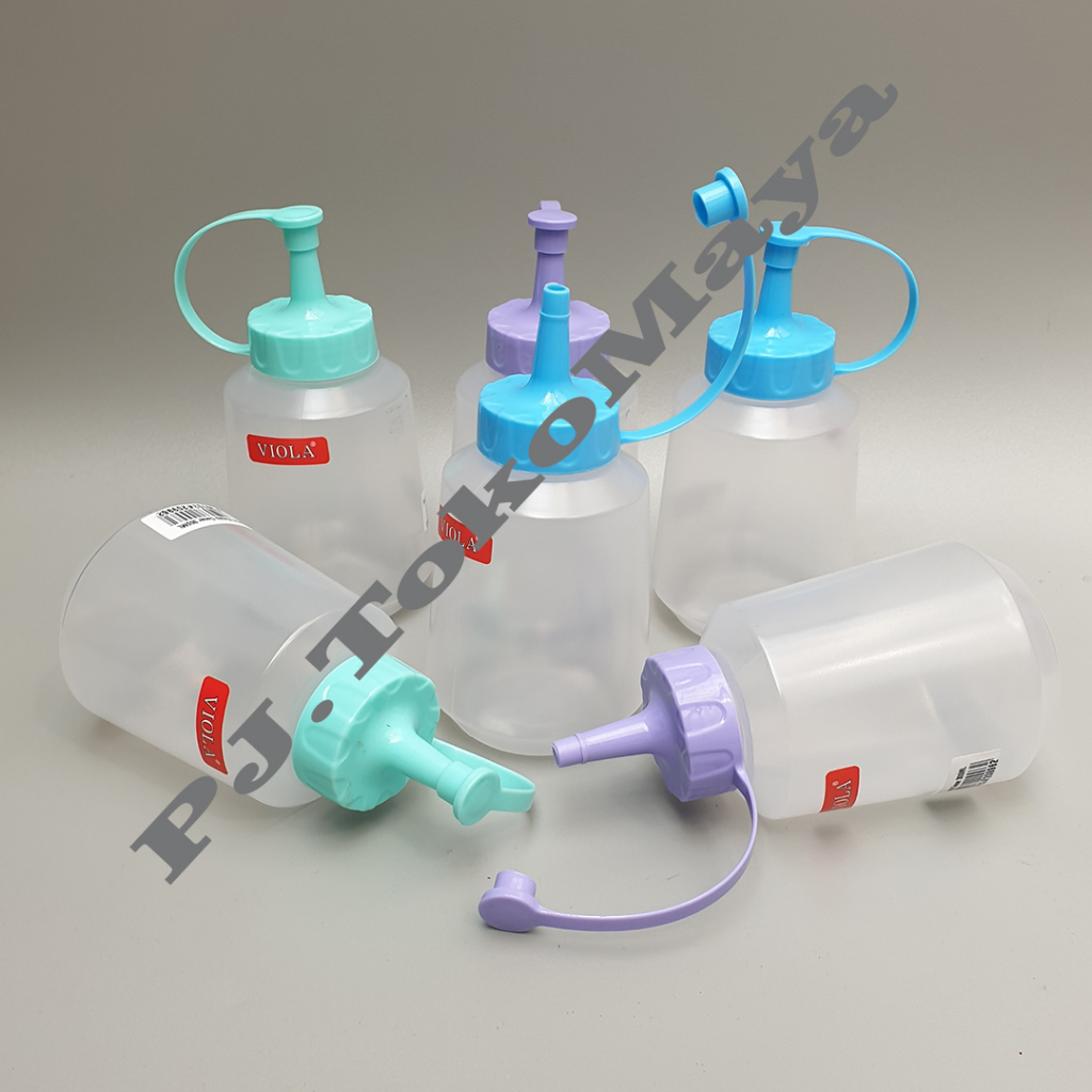 Jual Botol Kecap Mayones Saos Viola Oscar 300ML / Botol Saos Kecap ...