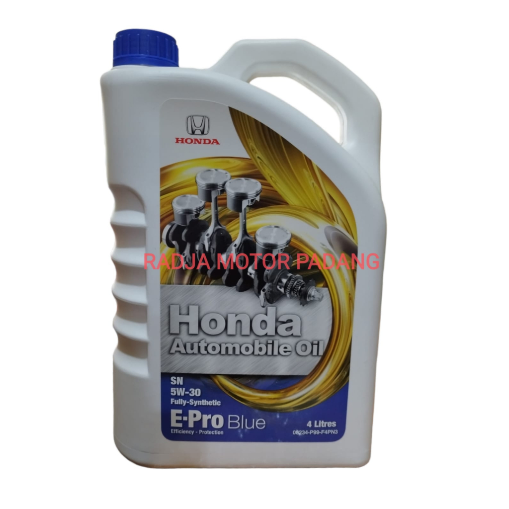 Jual oli mesin honda E-Pro Blue 5W/30 4L asli original genuine | Shopee ...