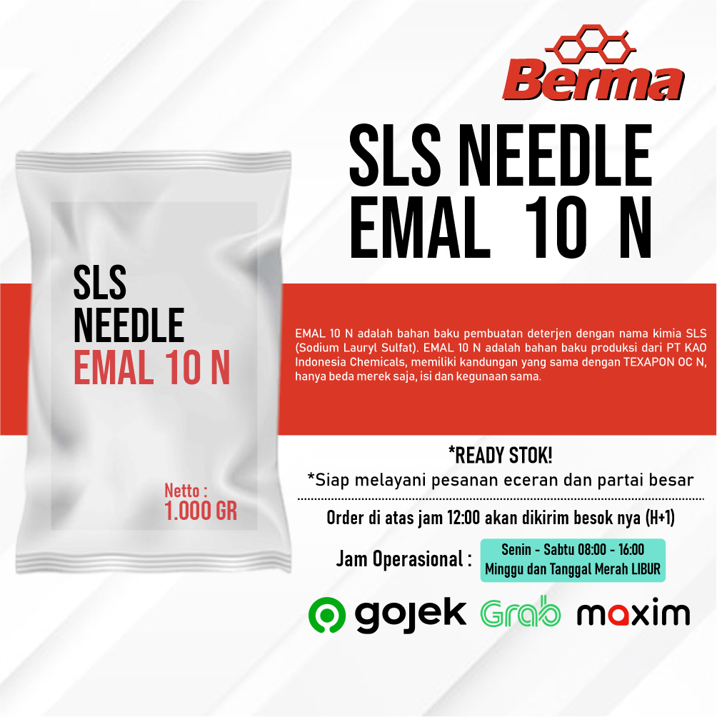 Jual SLS NEEDLE EMAL 10 N 1 KG | Shopee Indonesia