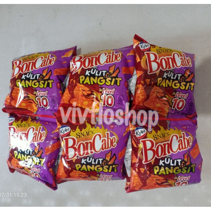 Jual Bon Cabe Kulit Pangsit Level 10 (10 x 27 gram) BonCabe Kulit ...