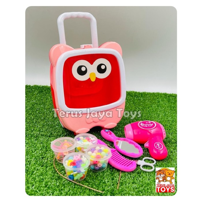 Jual DIY Beads Jewelry Mainan edukatif merangkai manik kalung gelang ...