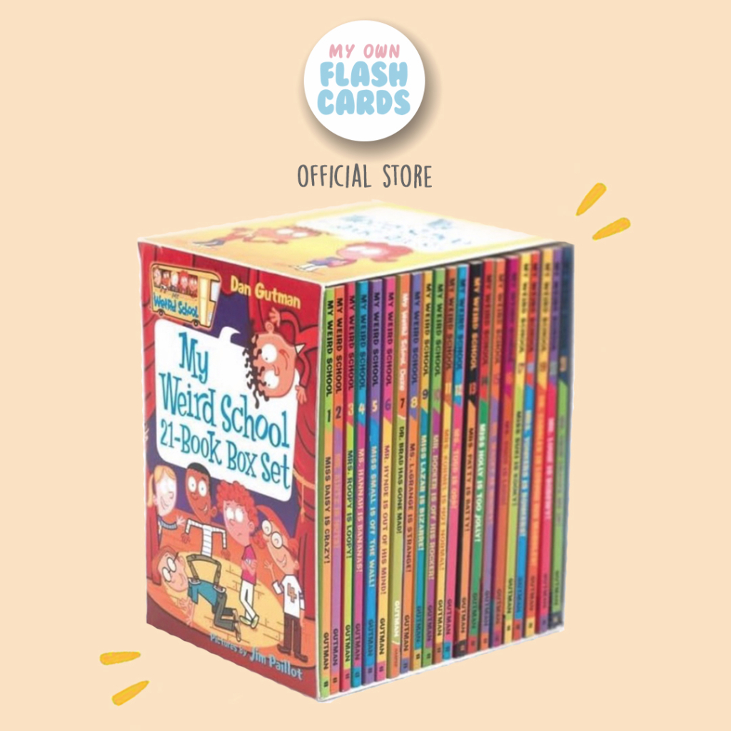 Jual My Weird School 21 Book Box Set Dan Gutman Children Imported ...