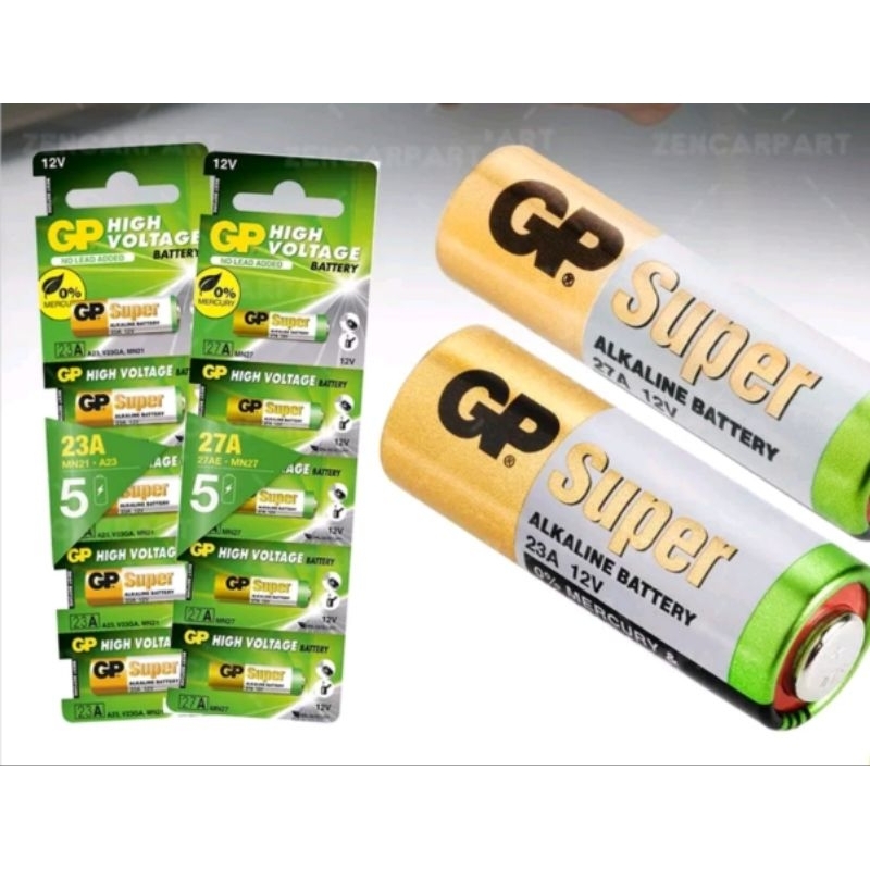 Jual Baterai SATUAN PERBIJI Batrei GP Super GP23A Batrai Battery ...