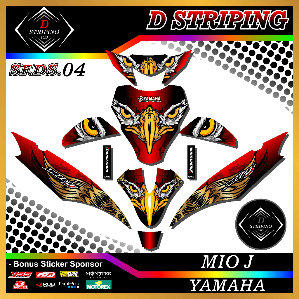 Jual Stiker Decal Full Body MIO J - Decal Full Body Motor Yamaha MIO J ...