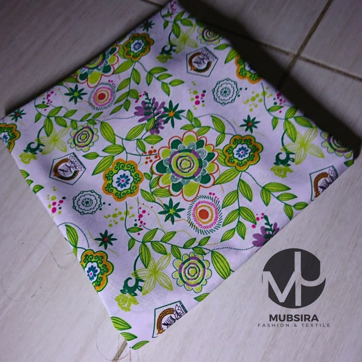 Jual Bahan Kain Batik Meteran Untuk Seragam Sekolah Madrasah Fkdt ...