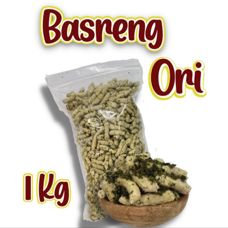 Jual BASRENG VIRAL SAJODO SNACK Rasa original daun jeruk 500gram & 1kg ...
