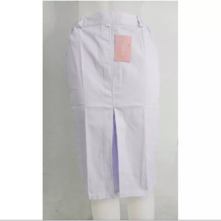 Jual ROK SPAN PENDEK SMP/SMA putih - Rok span pendek paskibra - Rok span pendek lipat Satu ...