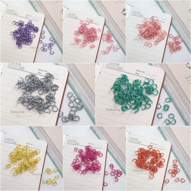 Jual BD66 - Ring Sambung Warna - 10pcs | Shopee Indonesia