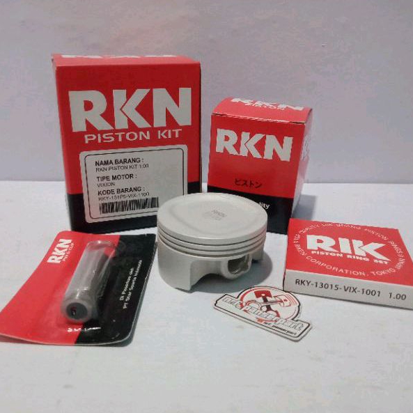 Jual PISTON KIT SEHER SET RING YAMAHA VIXION 150 LAMA/NEW OVER SIZE/OS ...