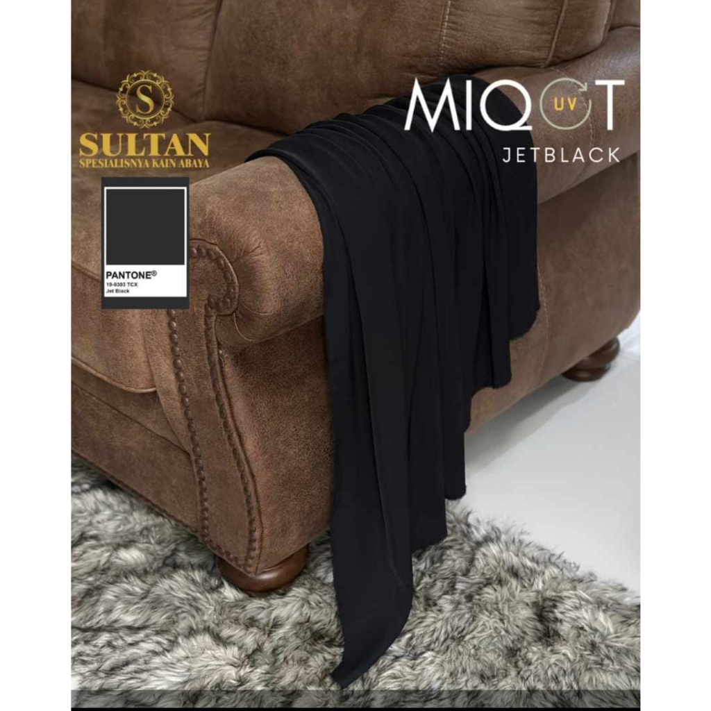 Jual KAIN ABAYA SULTAN MIQOT ANTI UV POLOS | Shopee Indonesia