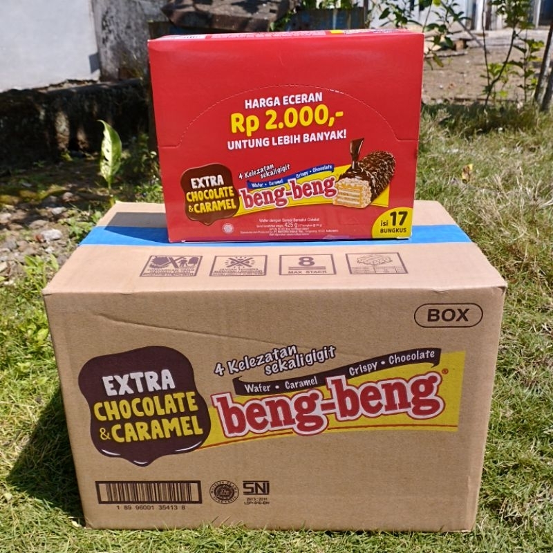 Jual Beng-Beng Regular - Beng-Beng Coklat - 1 kardus/karton isi 8 box ...