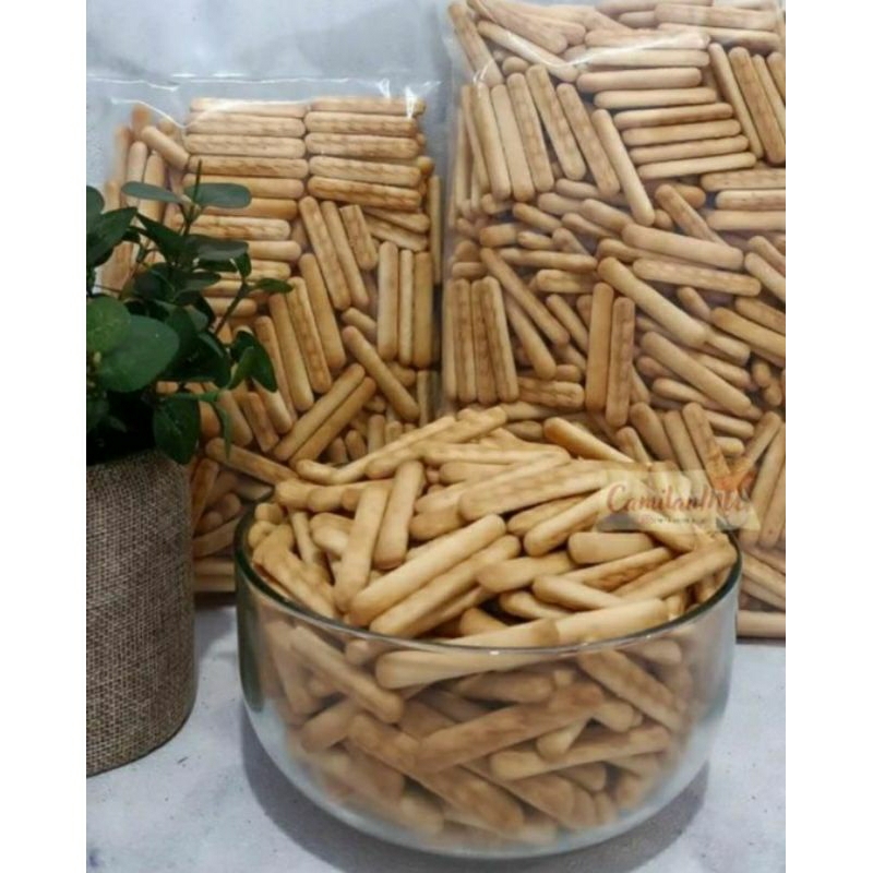 Jual SNACK CAMILAN BISKUIT STIK DURIAN (BERAT 500 GRAM) / STICK DURIAN ...