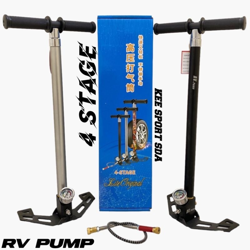 Jual Pompa PCP 6000psi 4 stage - kaki lipat - merk rv pump | Shopee ...