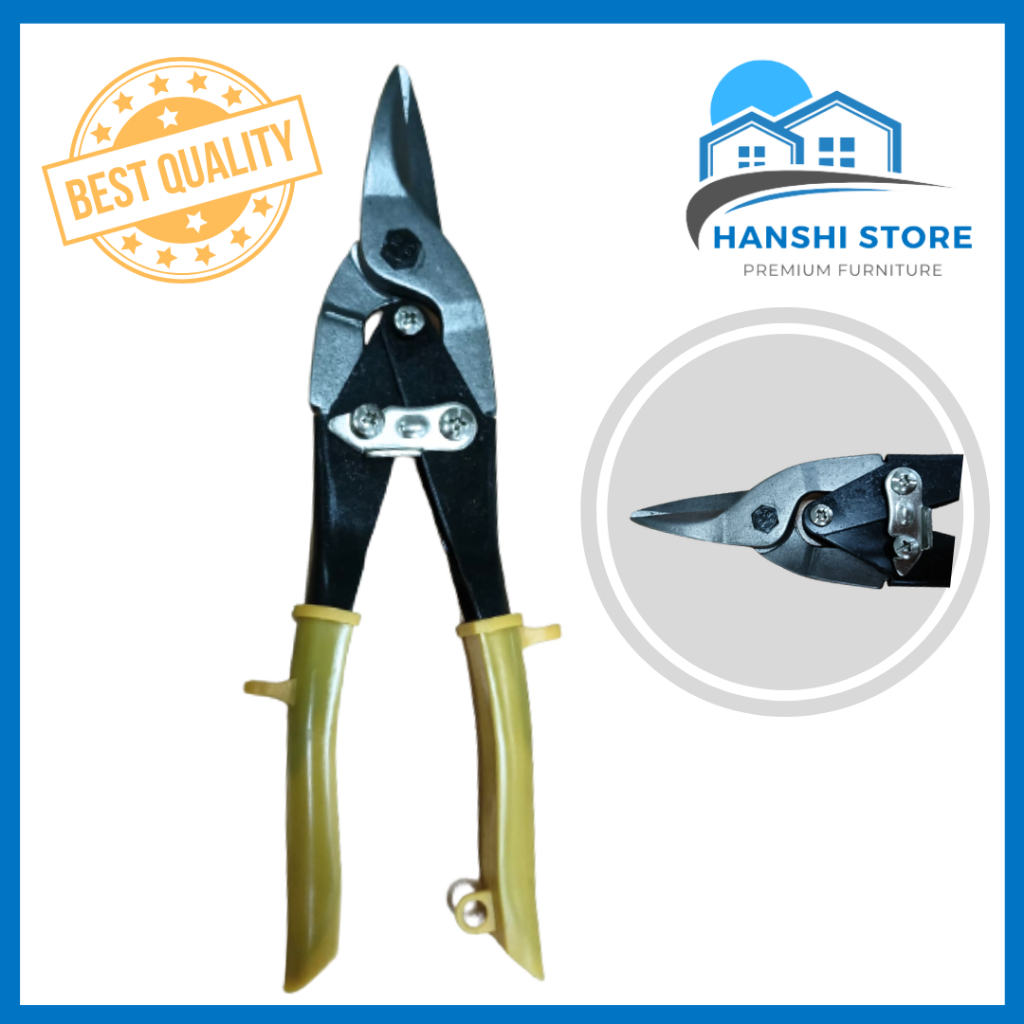 Jual Gunting Seng Baja Ringan Lurus / Gunting Holo 250mm 10 Inch Merk ...