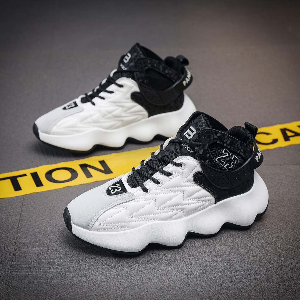 Jual PANARYBODY Sepatu Pria PANARYBODY Hits Modis Kekinian Sneakers Cowok Berwarna Putih High ...