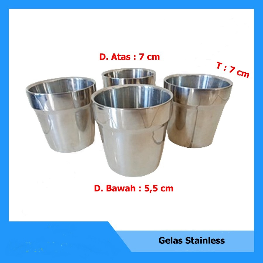 Jual Gelas Stainless | Shopee Indonesia