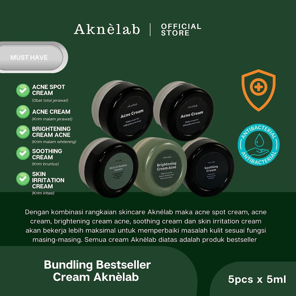 Jual Bundling package Aknèlab 5gr (isi 5 macam lebih murah) | Shopee ...