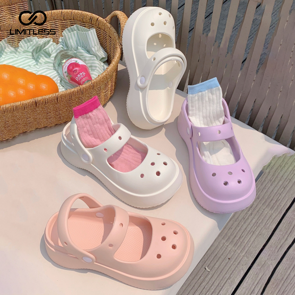 Jual LIMITLESS Sepatu Sandal Wanita Slip On INARA Terbaru 2025 Sendal ...