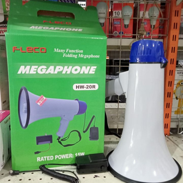 Jual TOA MEGAPHONE FLECO HW-20R MEGAPHONE PENGERAS SUARA FLECO HW-20R ...
