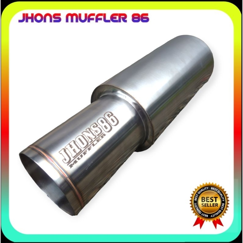 Jual knalpot mobil racing original jhonsmuffler86 spek pro drag tabung ...