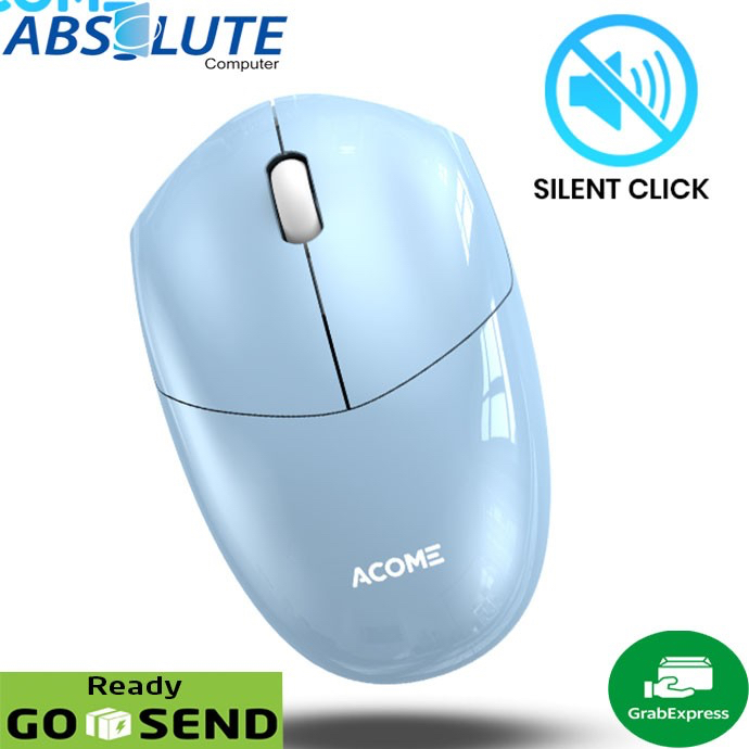 Jual Acome Wireless Mouse Silent Click Desain Sport Car AM200 AM 200 ...