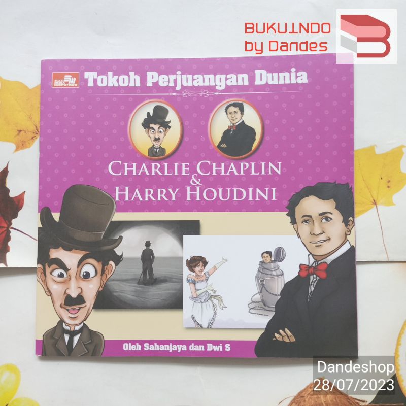 Jual Charlie Chaplin & Harry Houdini - Buku Anak Seri Tokoh Perjuangan ... Jual Charlie Chaplin & Harry Houdini - Buku Anak Seri Tokoh Perjuangan ...