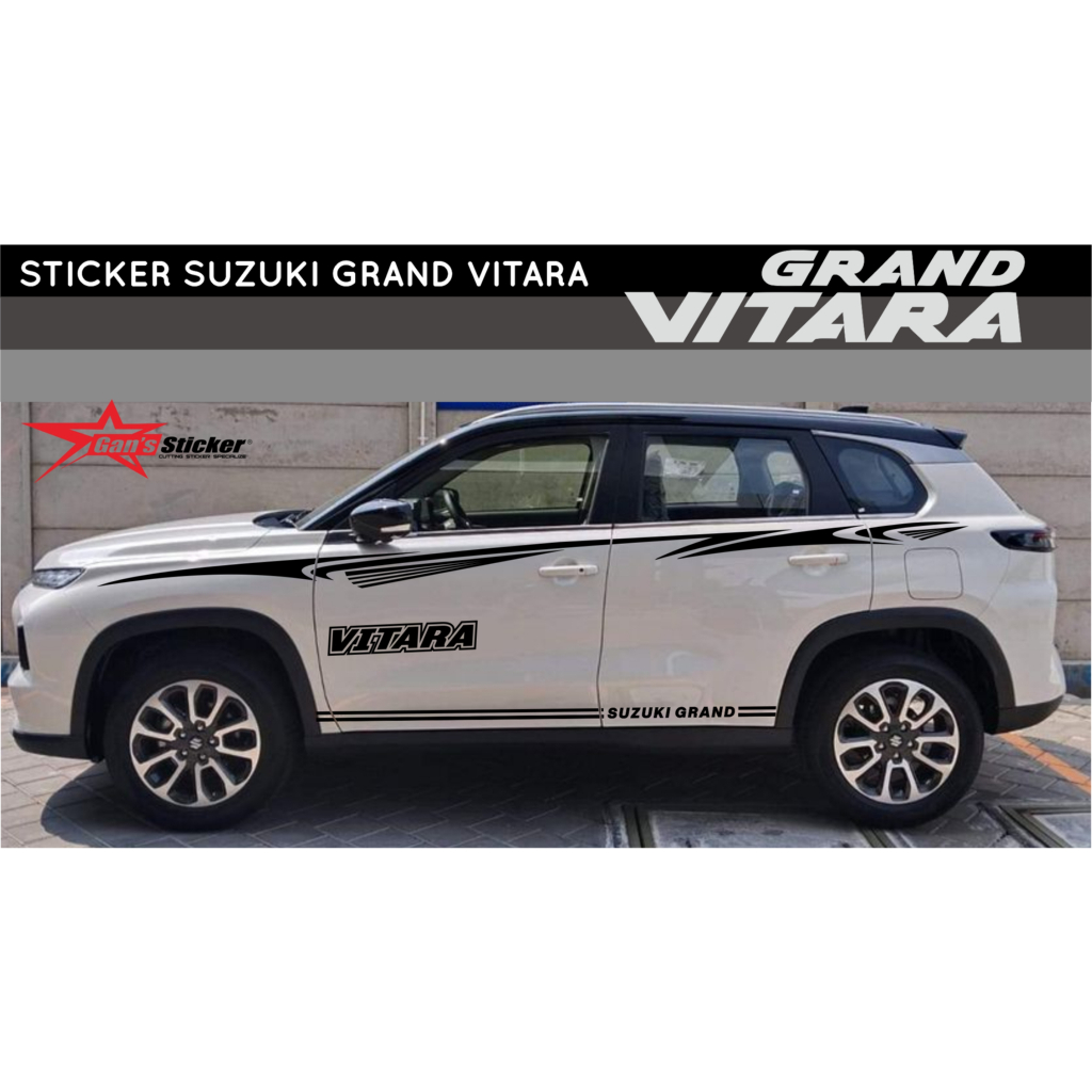 Jual sticker suzuki grand vitara stisker all new grand vitara 2022 ...