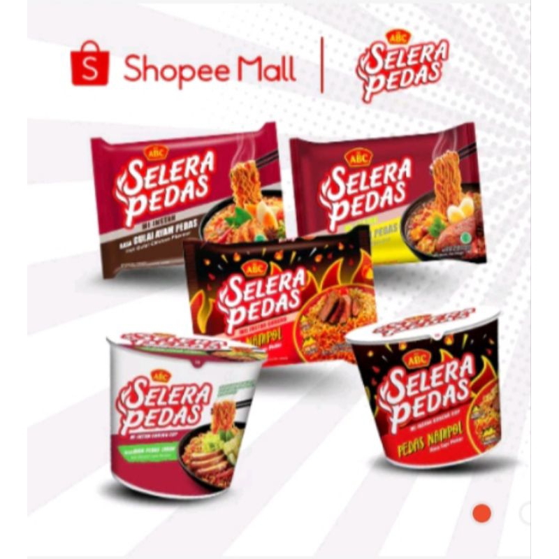 Jual Abc Mie Selera Pedas 80g | Shopee Indonesia