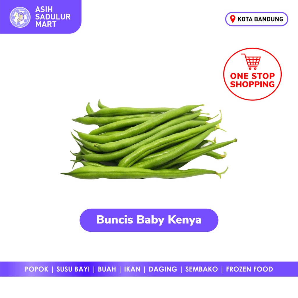 Jual Baby Buncis 500g Sayuran Segar| Asih Sadulur Mart | Shopee Indonesia
