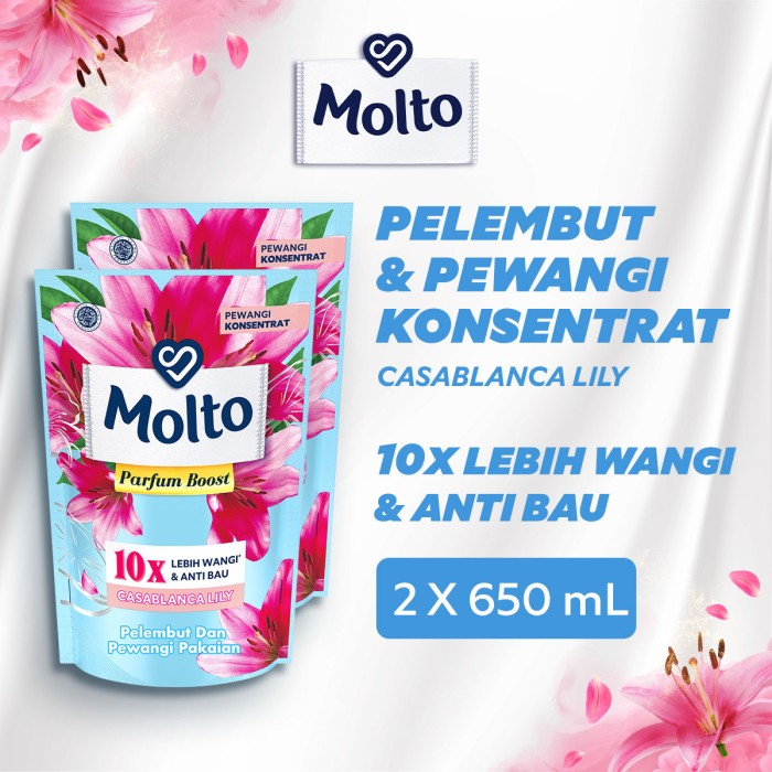 Jual Molto Parfum Boost Casablanca Lily Twinpack | Shopee Indonesia