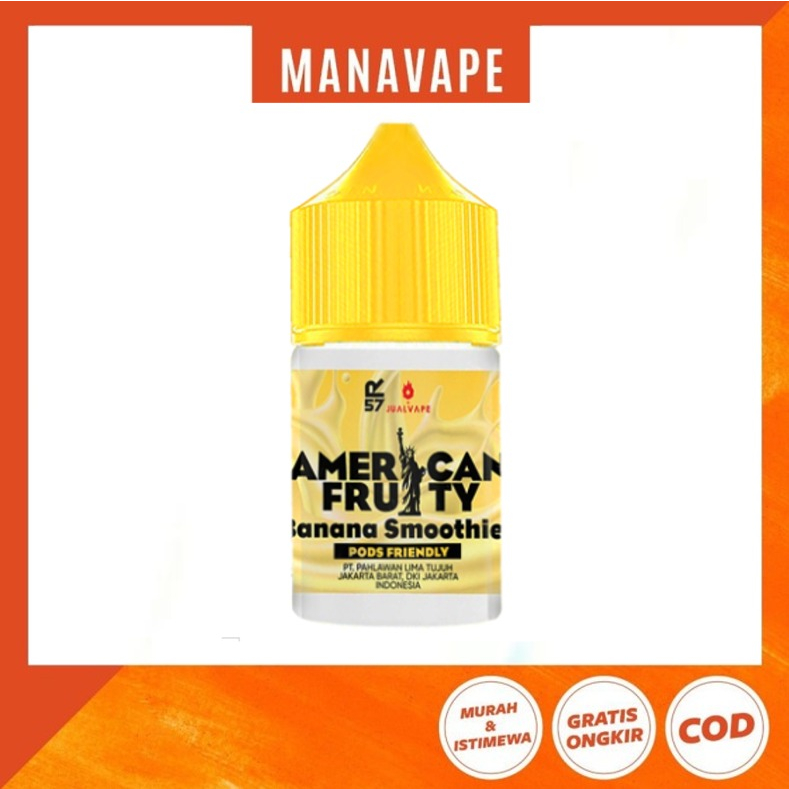 Jual AMERICAN FRUITY BANANA SMOOTHIES PODS FRIENDLY 30ML / 12MG ...