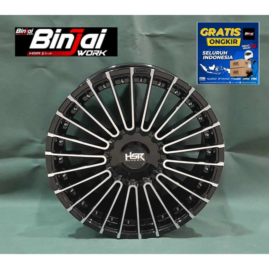 Jual velg mobil racing terlaris hsr amarasi ring 18 buat xpander zenix innova crv hrv serena ...