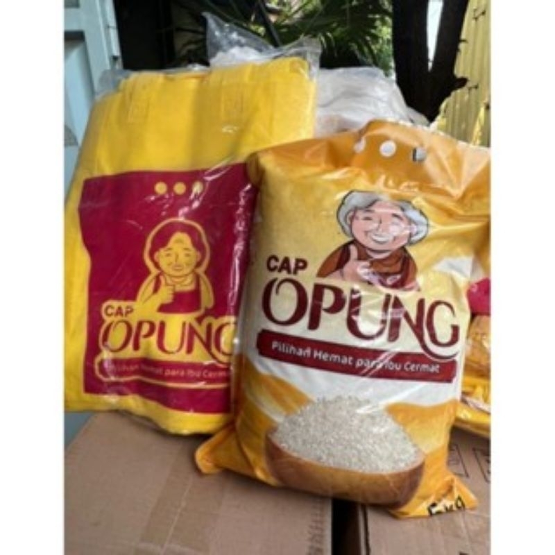 Jual Beras Cap Opung 5kg Murah surabaya | Shopee Indonesia