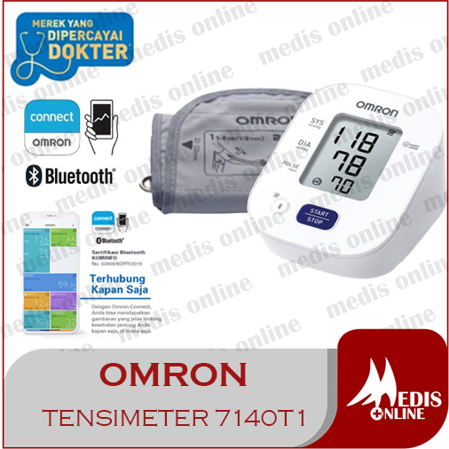 Jual Omron HEM-7140T1 Blood Pressure Monitor Tensi Darah Tensimeter Digital / OMRON 7140T1 ...