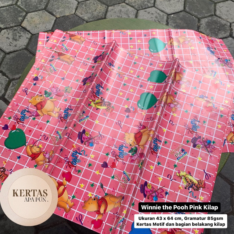 Jual Kertas Kado Kartun Motif Warna / Sampul Buku Murah Anak Dewasa ...