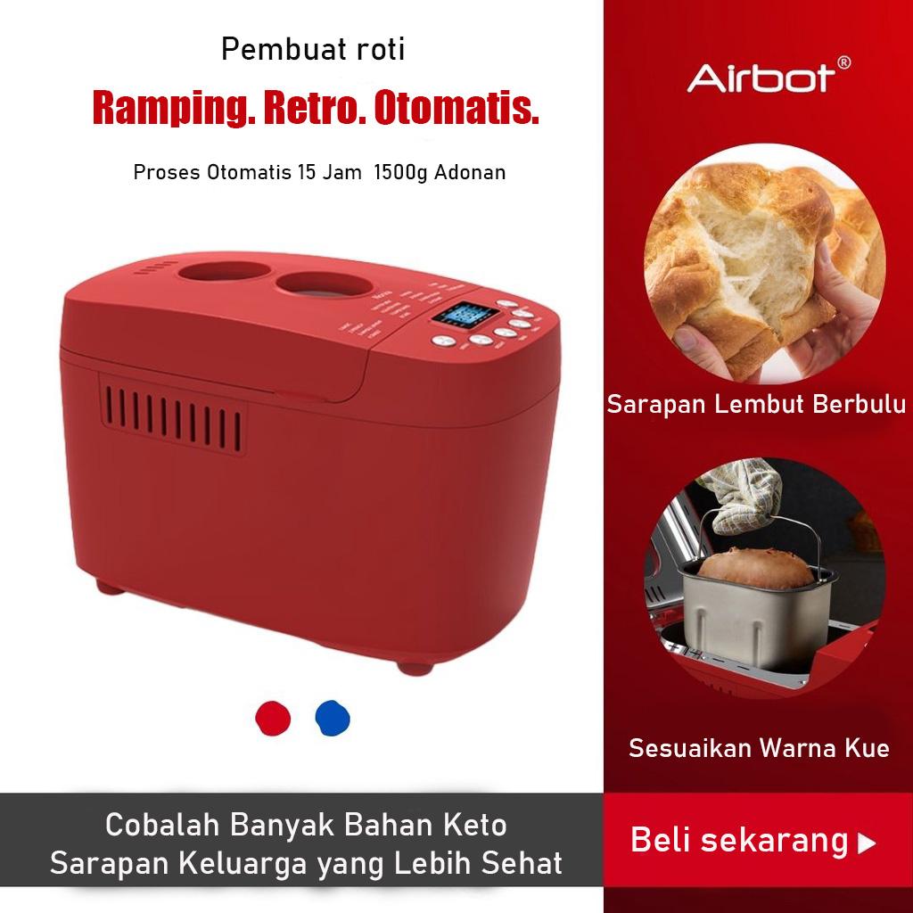 Jual Airbot BM3800/BM2800 Bread Maker Mesin Pembuat Roti Mixer Roaster ...