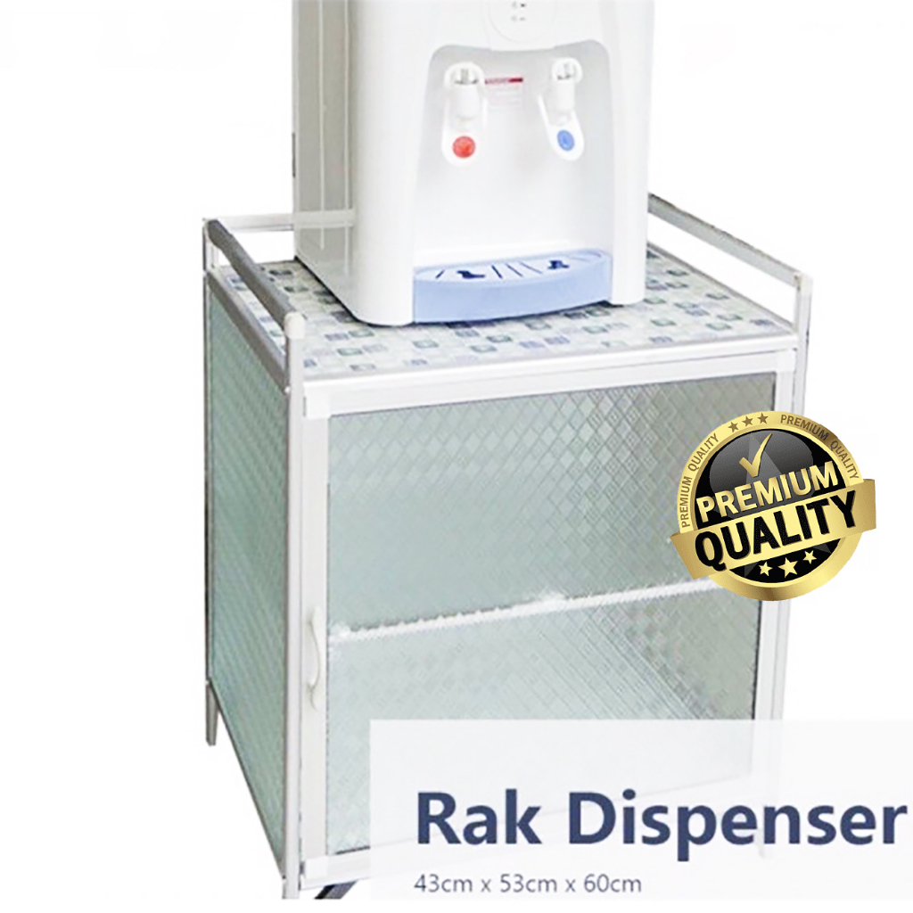 Jual Meja Dispenser Kaca Alumunium / Minimalis / Harga Terjangkau ...