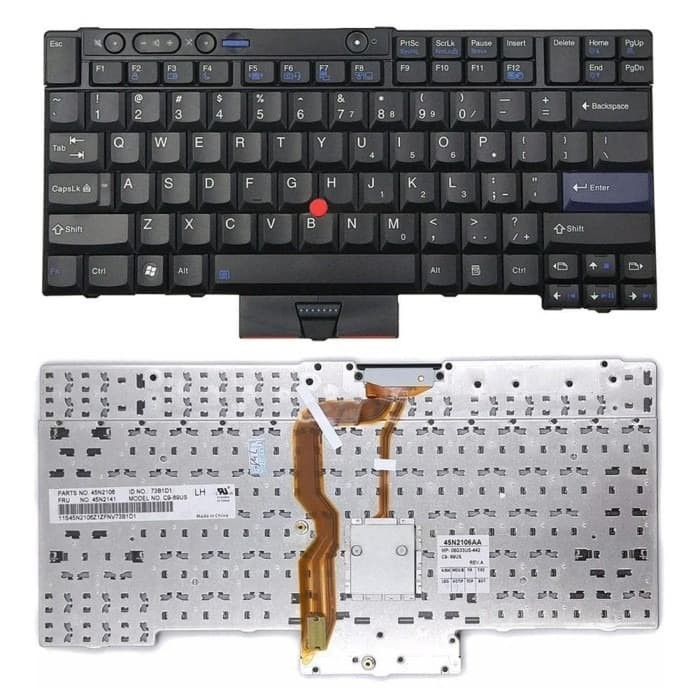 Jual Keyboard Laptop IBM Lenovo Thinkpad T410 T410i T410S W510 T420 ...