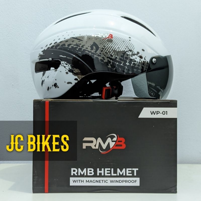 Jual Helm Sepeda RMB WP 01 By Element With Magnetic Windproof Original ...