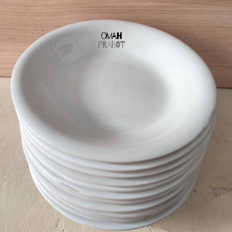 Jual Omah Prabot - Piring Omega Piring Keramik Putih Piring Putih Polos ...