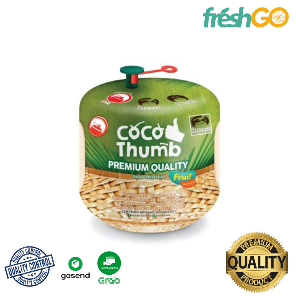 Jual Kelapa Muda Coco Thumb Segar Asli Thailand | Fresh GO | Shopee ...
