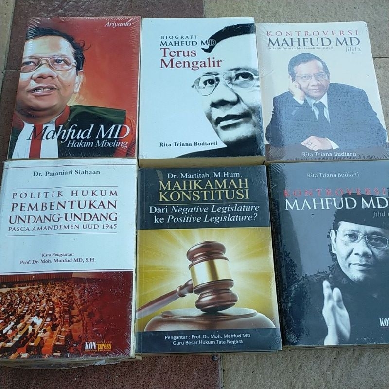 Jual Buku Hukum Politik Hukum Pembentukan Undang Amandemen 45 Mahkamah Konstitusi Mahfud 