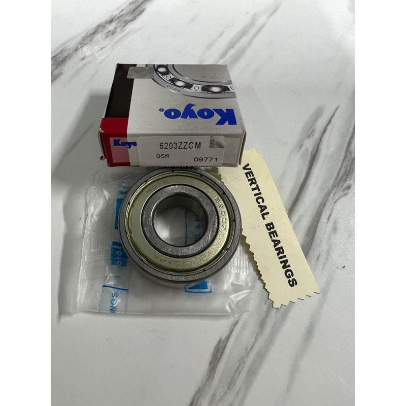 Jual BALL BEARING 6203 ZZ KY 6203ZZ TUTUP BESI | Shopee Indonesia
