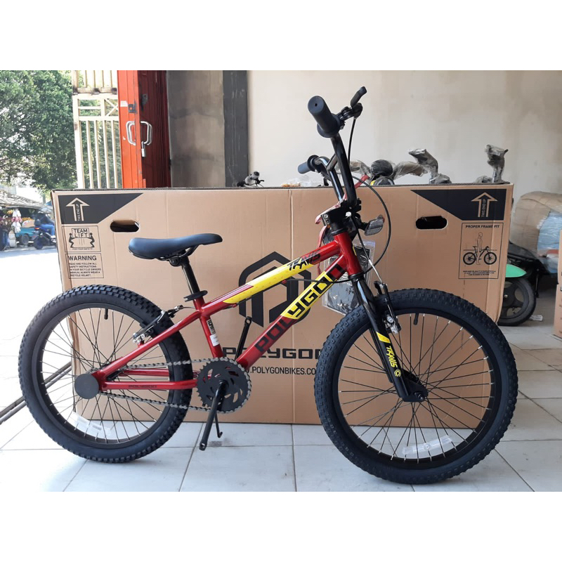 Jual SEPEDA JUNIOR BIKE BMX 20 inch POLYGON TRAVIS GARANSI RESMI ...